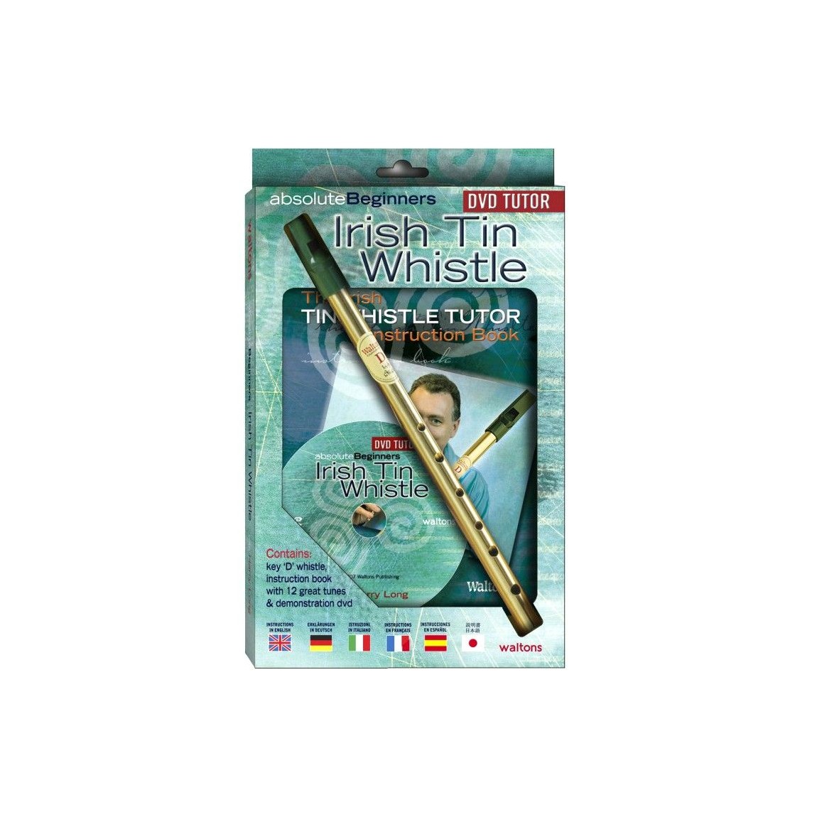 Whistle | Pack Irish Tin Whistle avec DVD Waltons