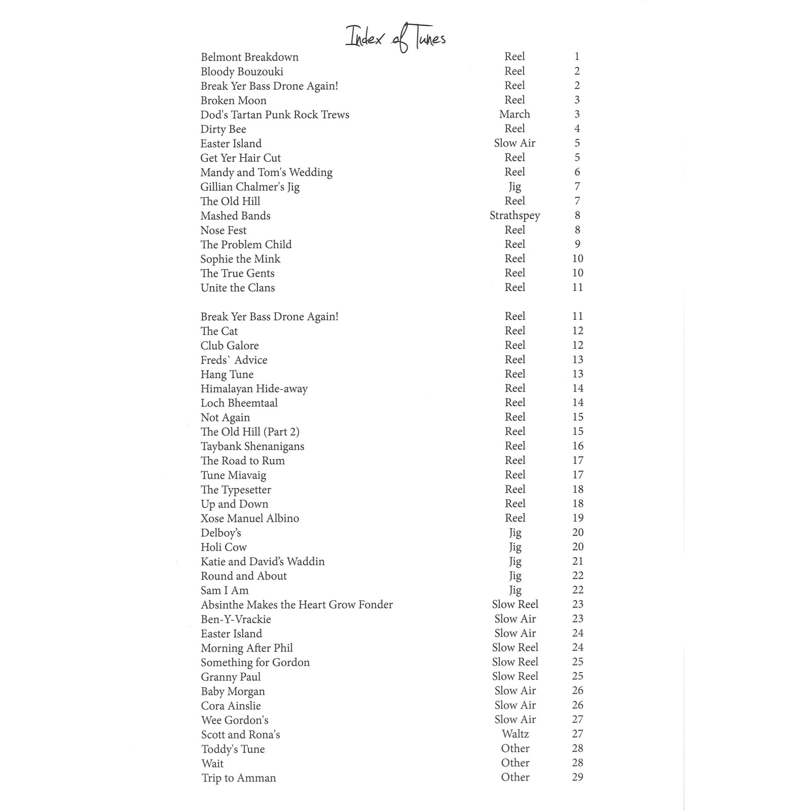 Cornemuse | Homade Tunes de Ross Ainslie